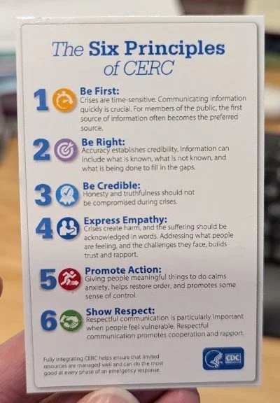 Building Trust Before the Storm: Reflections on Crisis and Emergency ...