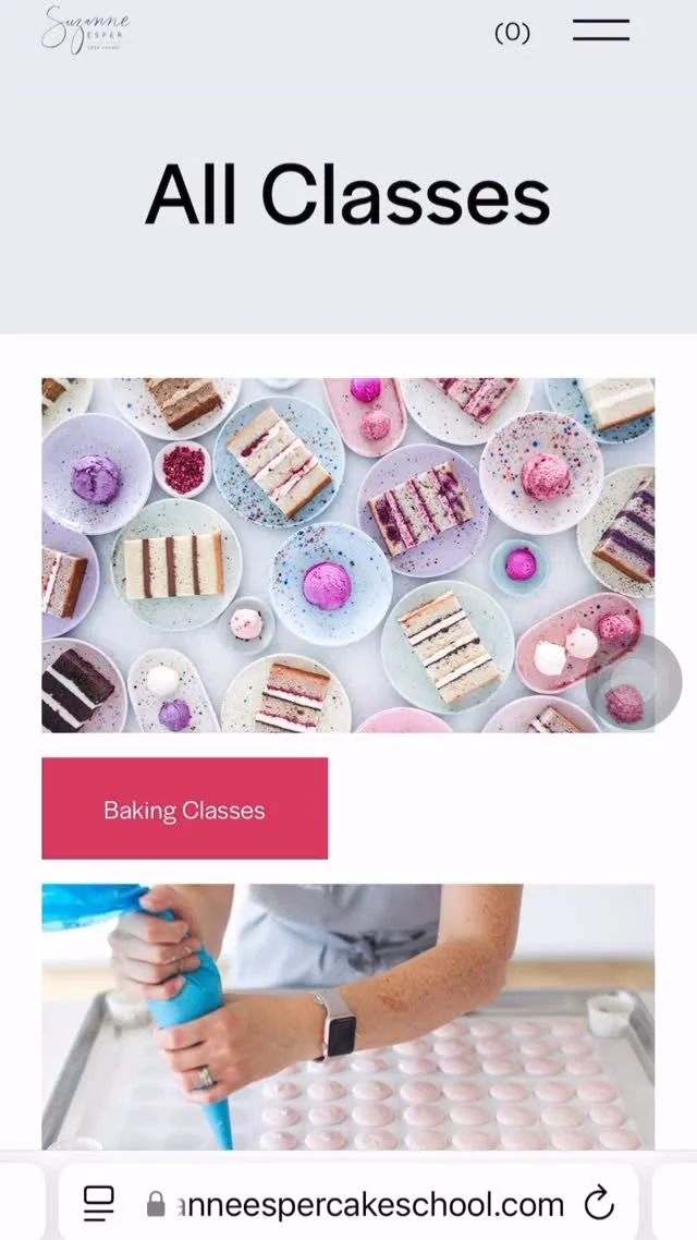 Cake Classes — Suzanne Esper Cake School