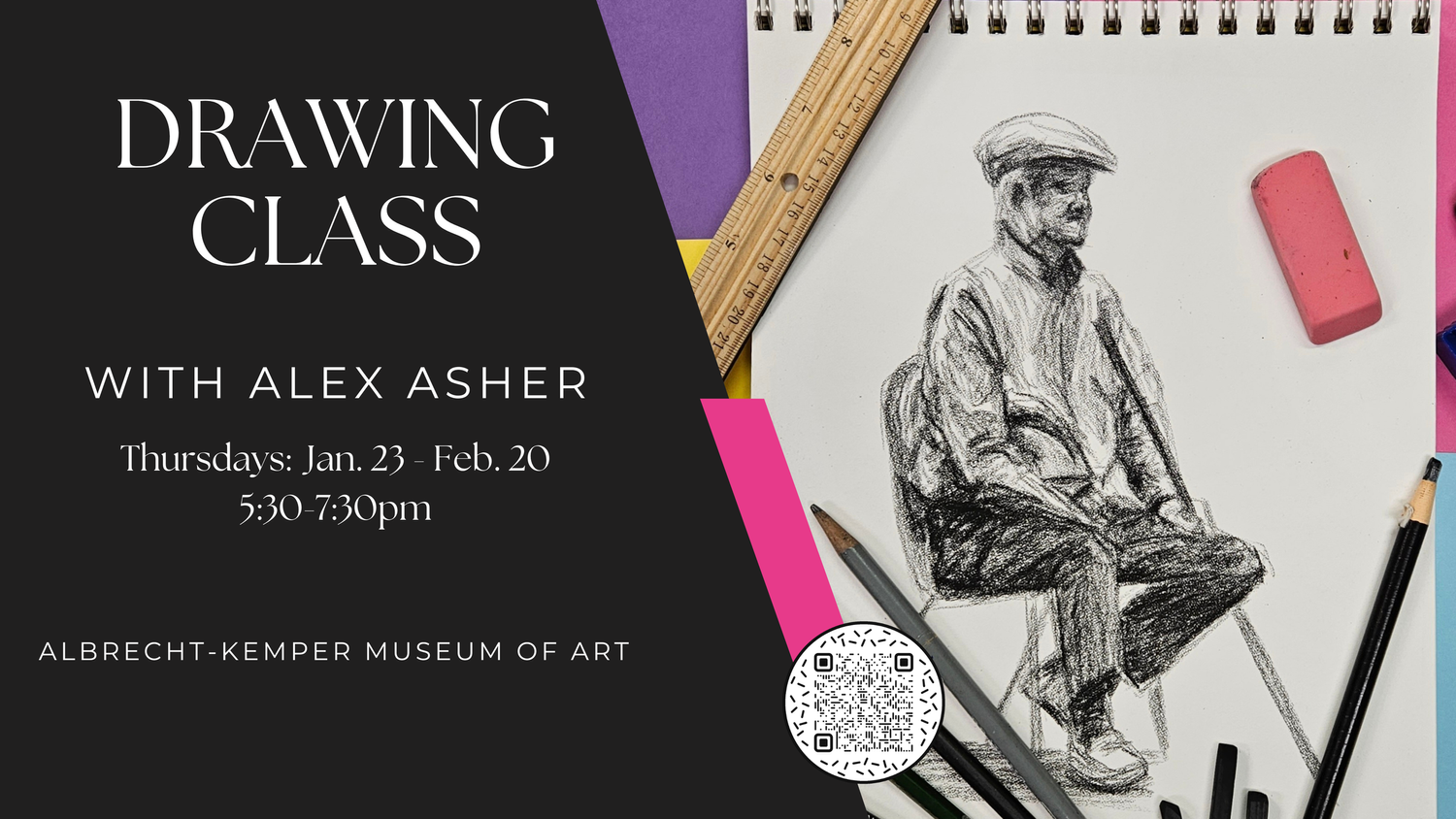 Drawing With Alex Asher — Albrecht-Kemper Museum of Art