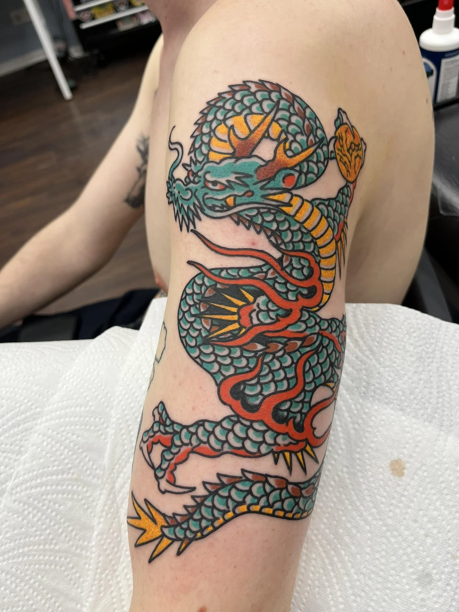 American traditional japanese tattoo | Orangetattooshop.com