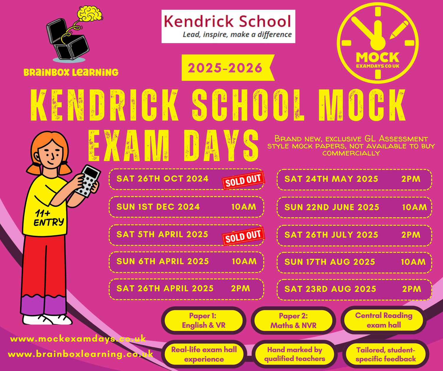 Kendrick School 11+ Entry Guide — Brainbox Learning