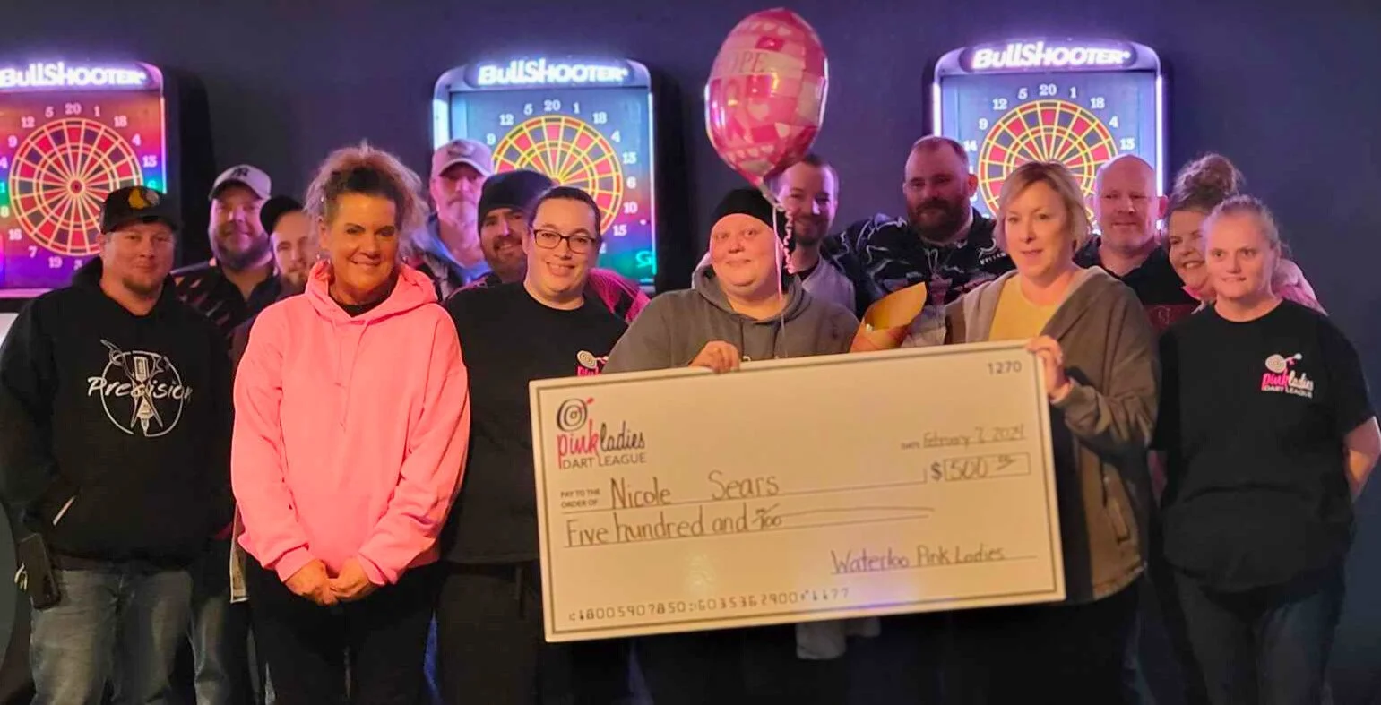 Pink Ladies of Waterloo Dart League — Pink Ladies of Waterloo