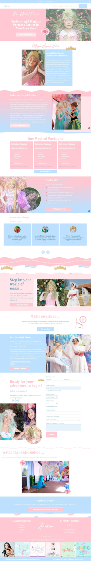 Aurora Squarespace Template Kit — The Social Duo