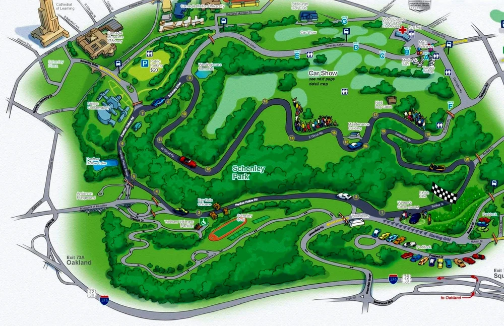 PITTSBURGH CITY LEAGUE ALUMNI CROSS COUNTRY RACE