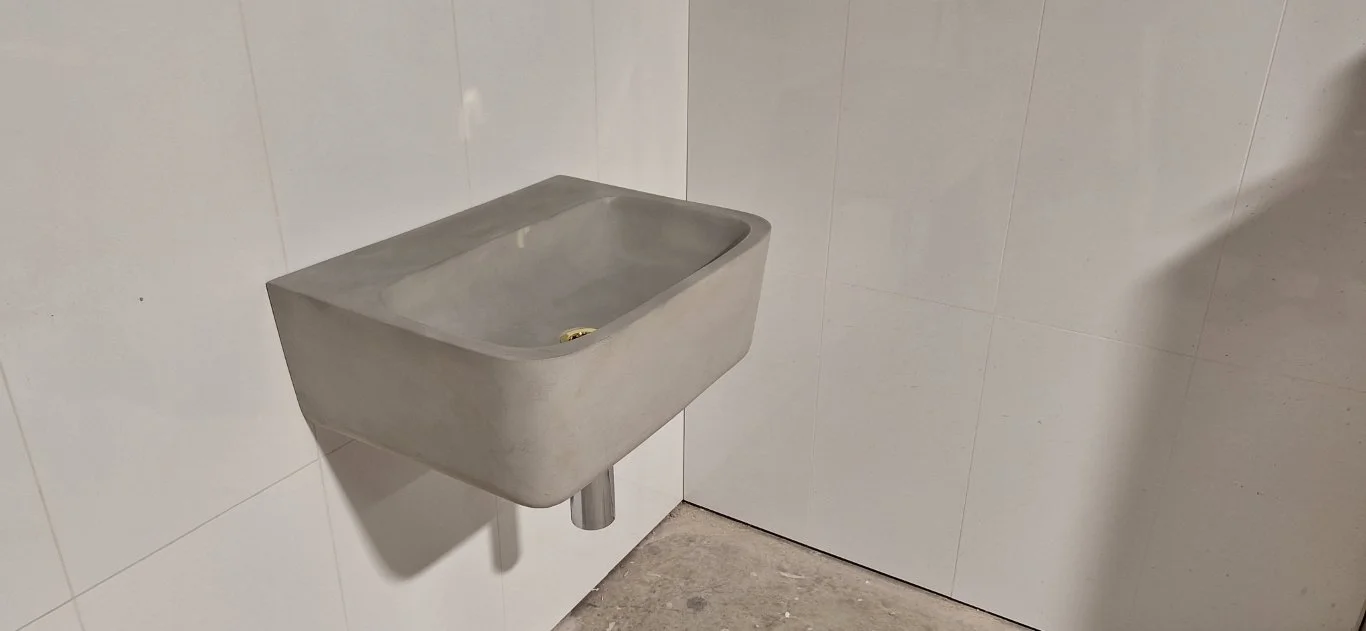 The Pod Basin — Crete Interiors: Concrete Basins + Benchtops Sydney