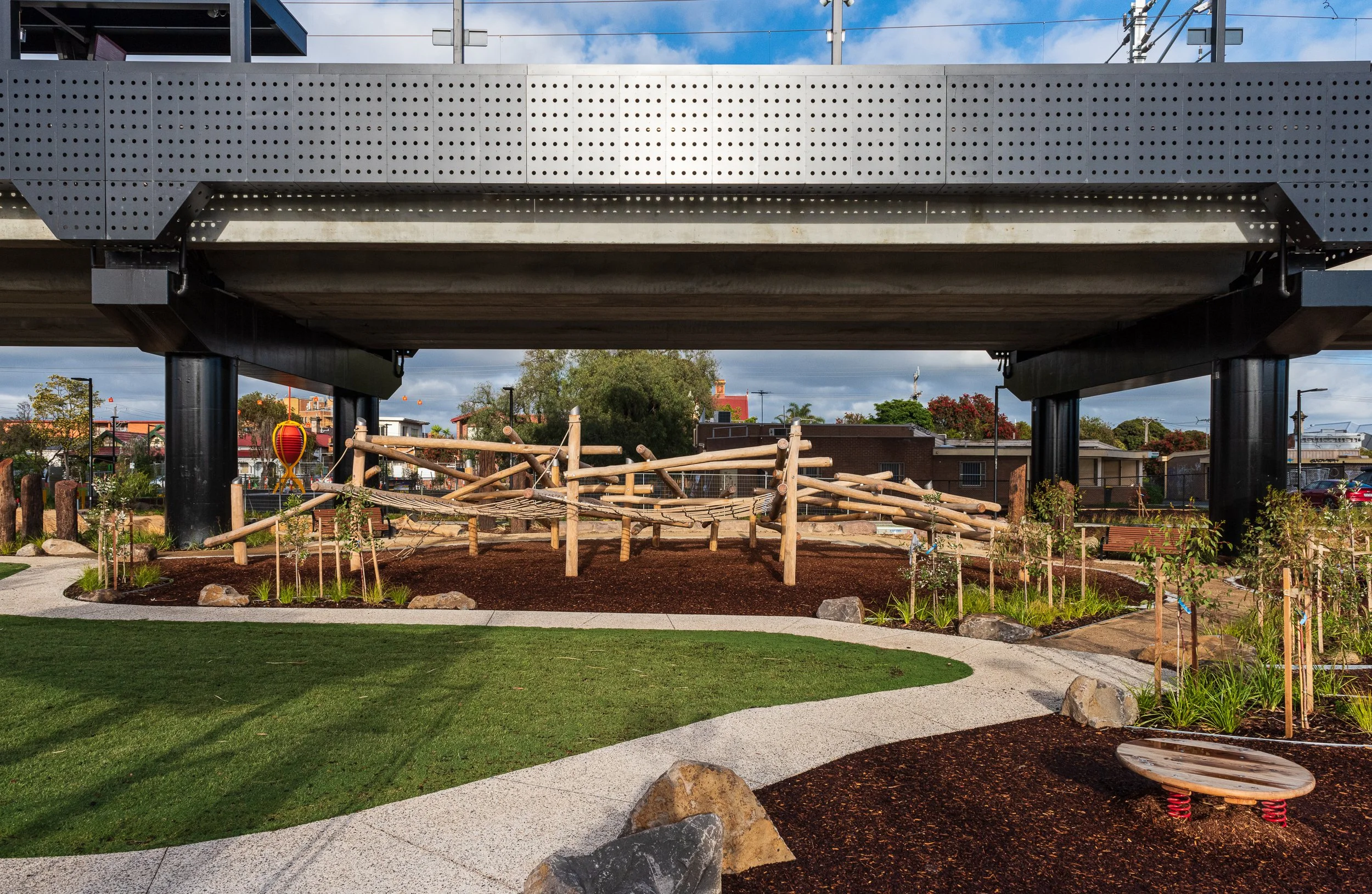 Moreland & Coburg Station playground transformation — Urbania