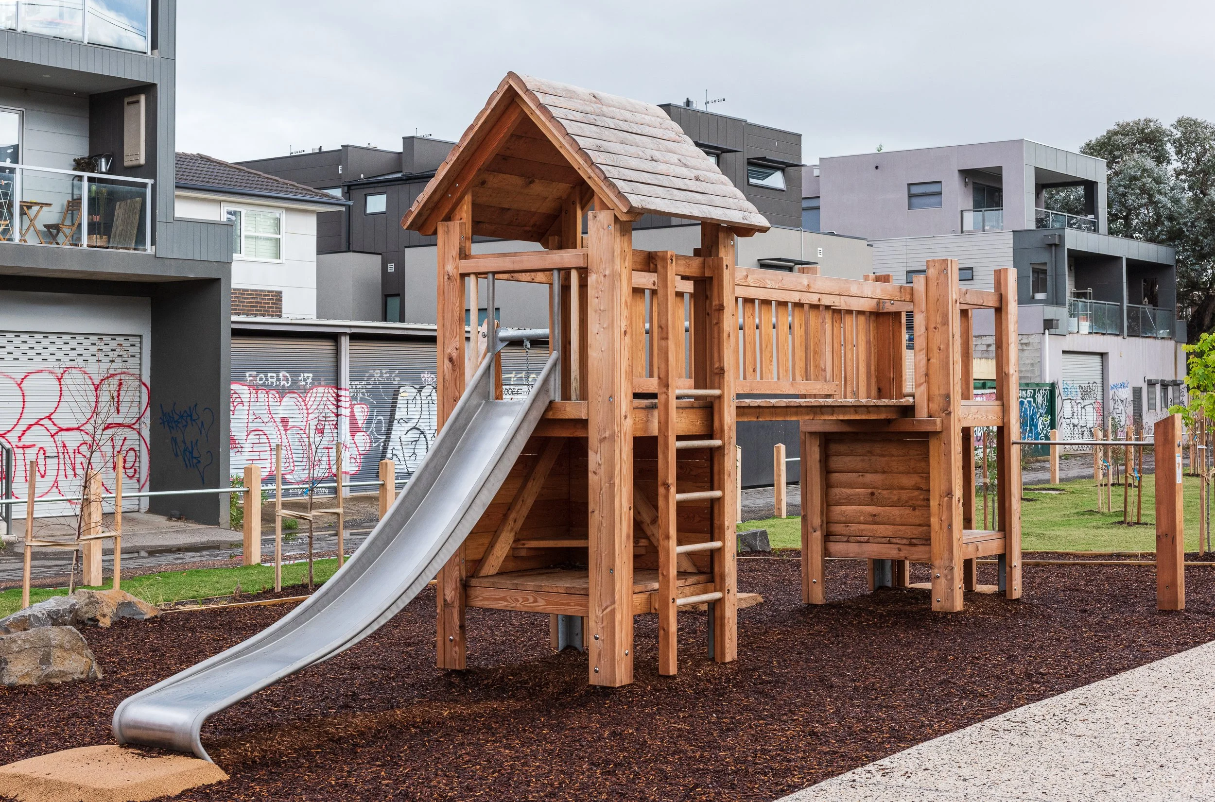 Moreland & Coburg Station playground transformation — Urbania