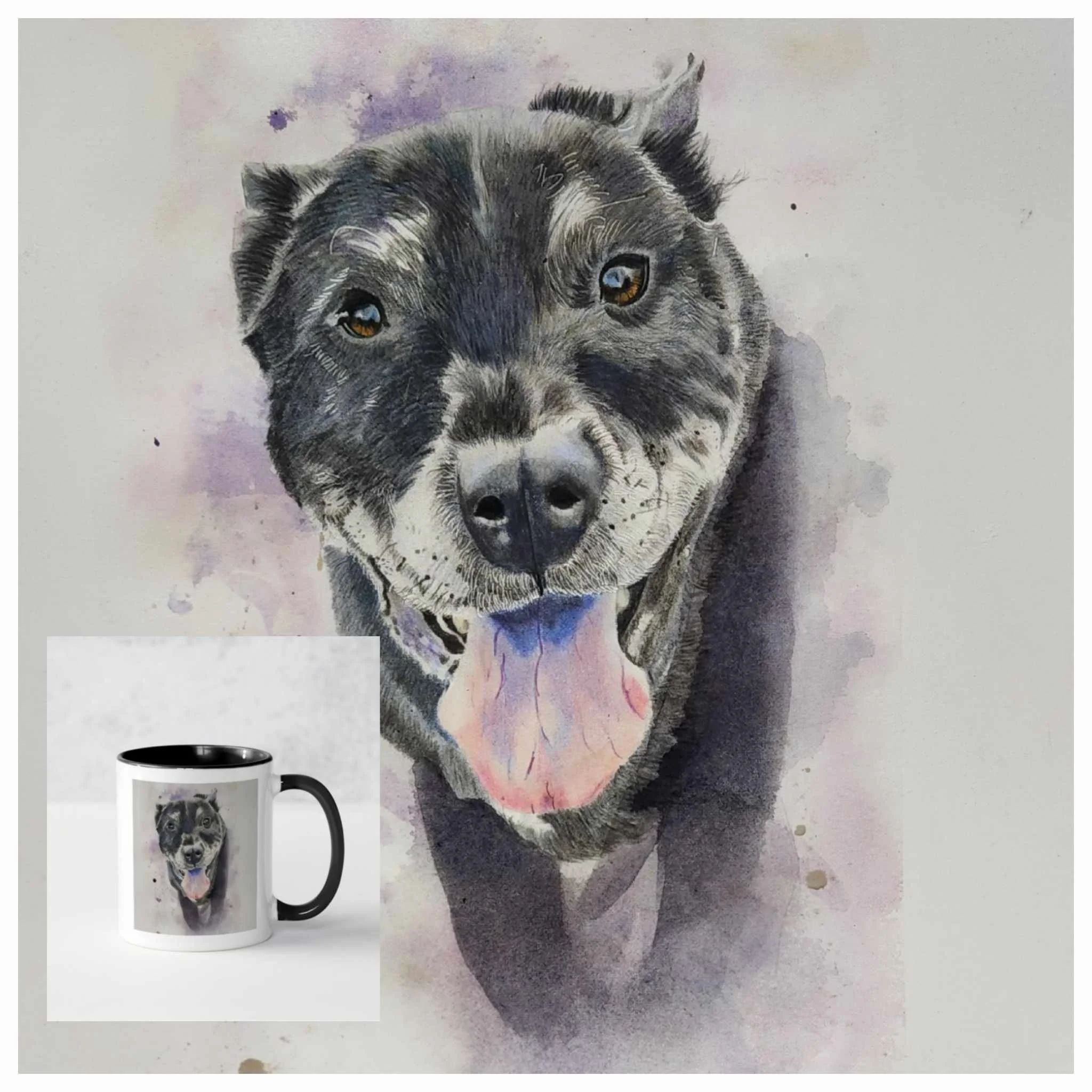 Susan Gilder : Custom pet portraits.