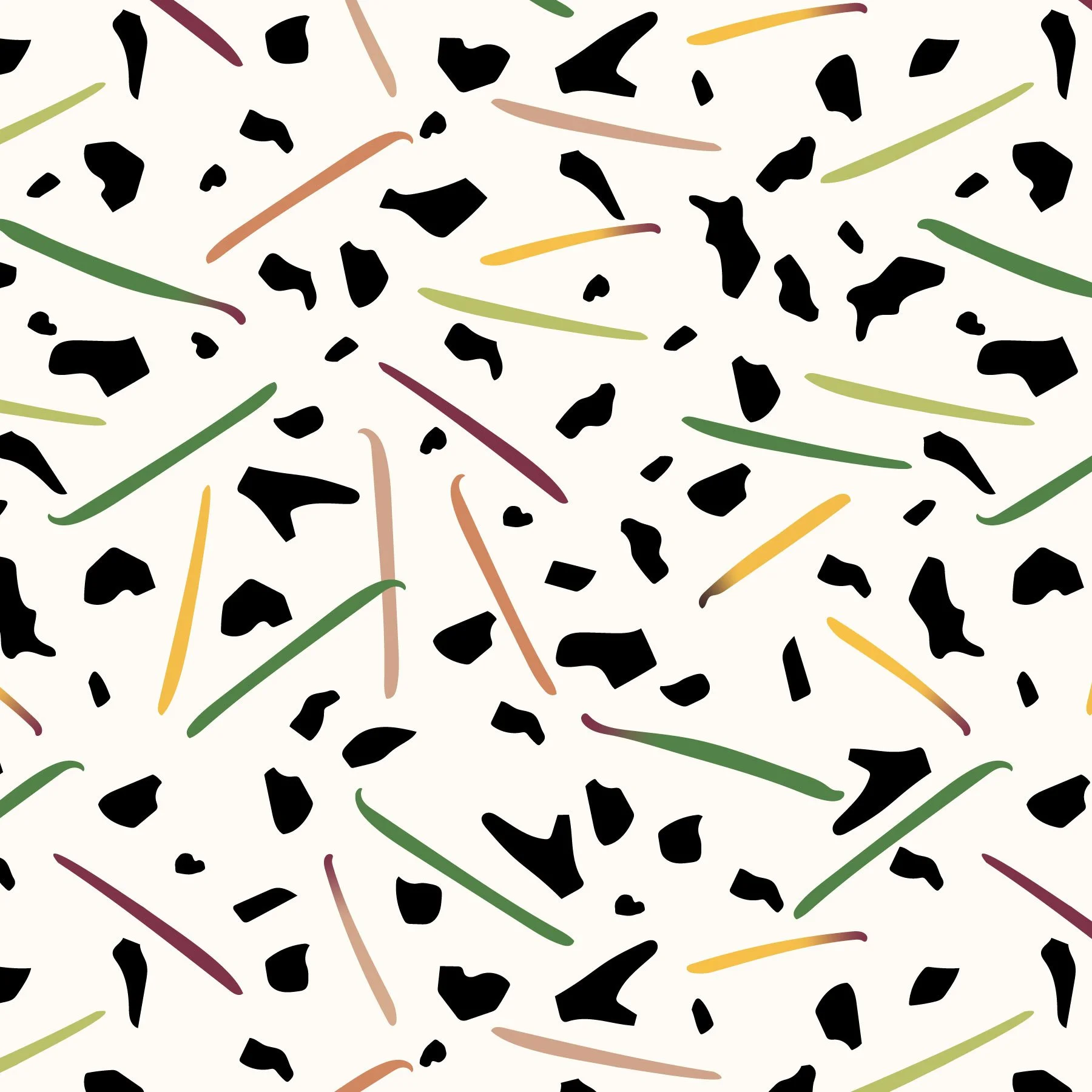 Wildflowers — Eucalypt Roses — Surface Pattern Design