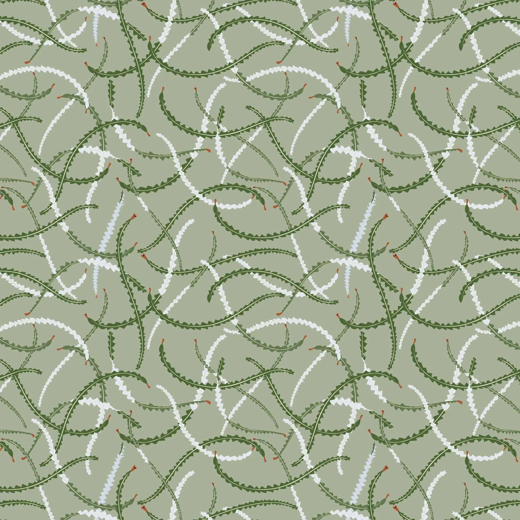 Wildflowers — Eucalypt Roses — Surface Pattern Design