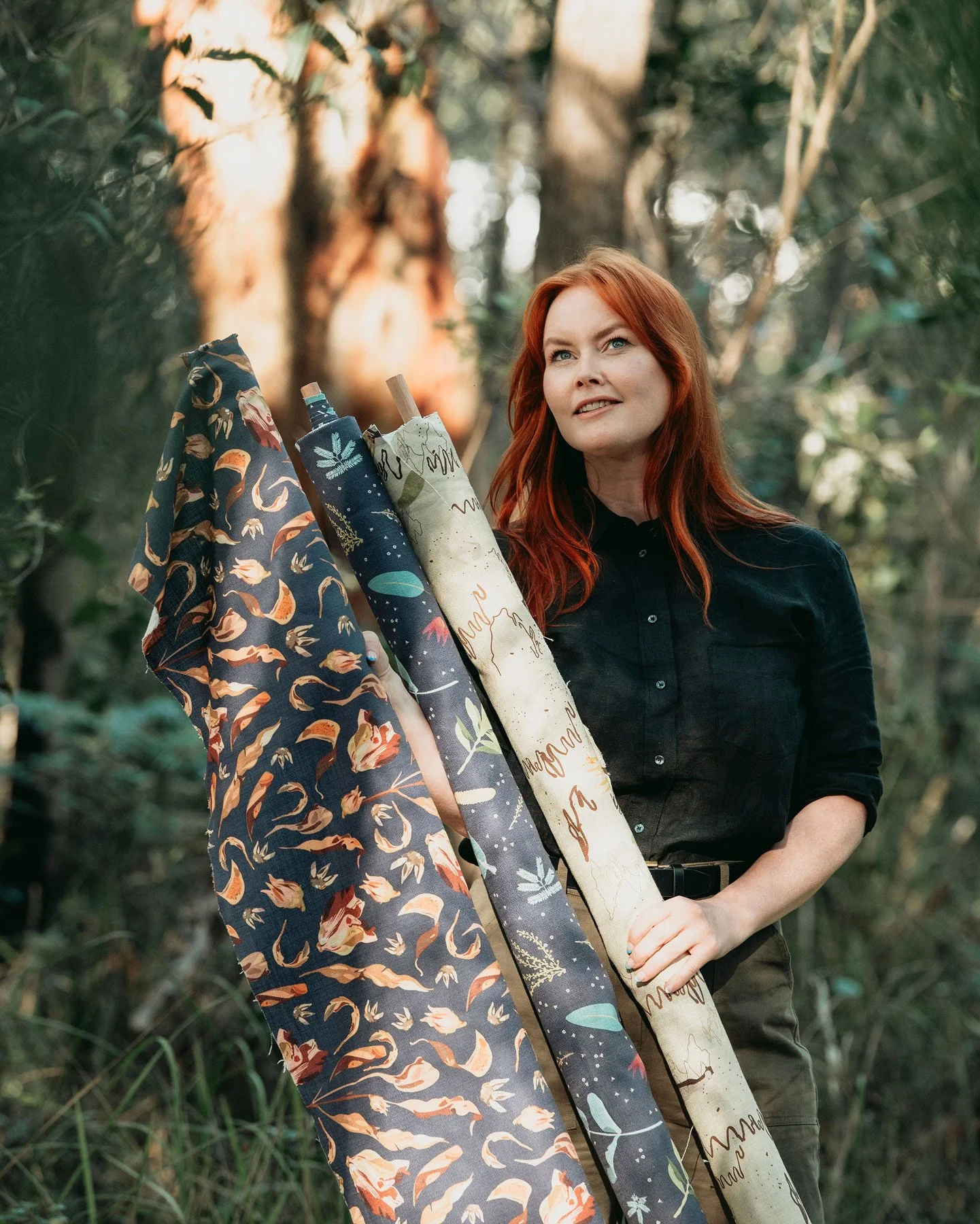 Eucalypt Roses — Surface Pattern Design