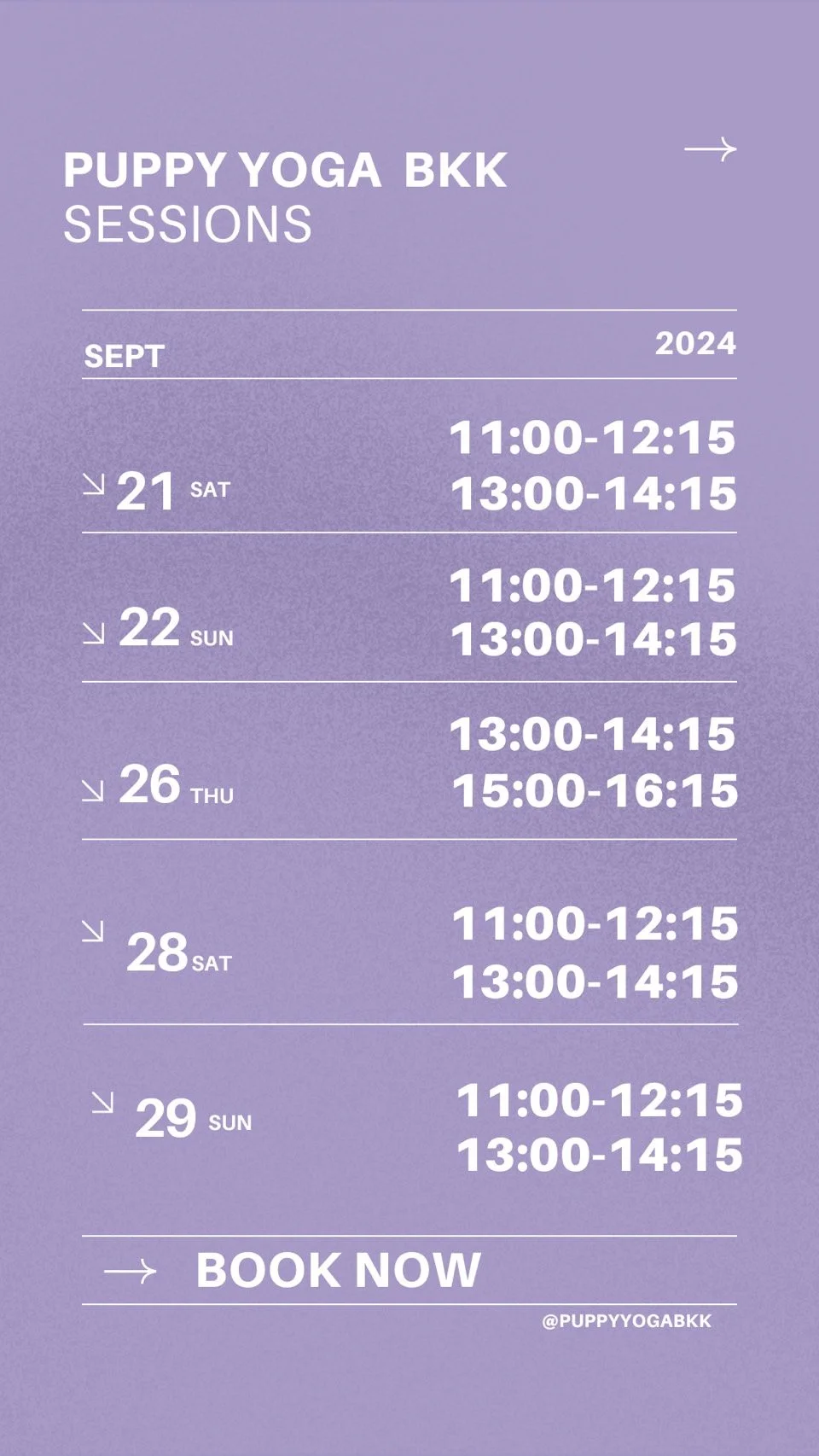 Book a Class — MindoverMatters