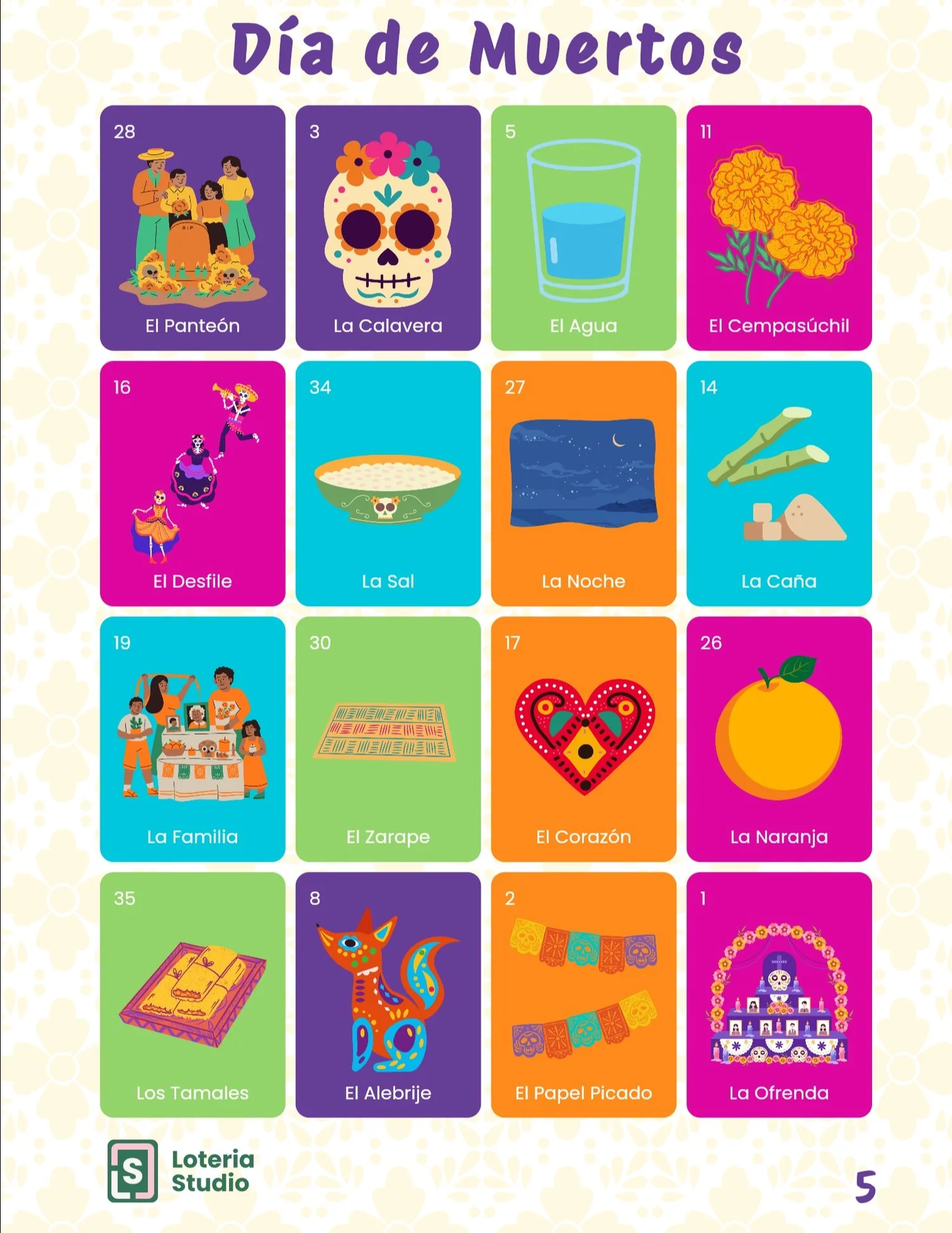 Loteria Studio - Create Custom Loteria or Bingo Sets
