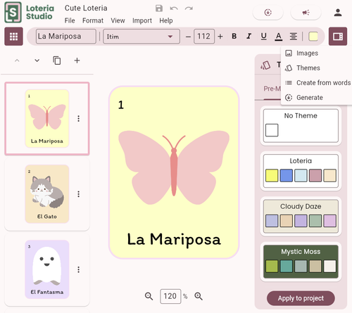 Loteria & Bingo Guide — Loteria Studio - Create Custom Loteria or Bingo ...