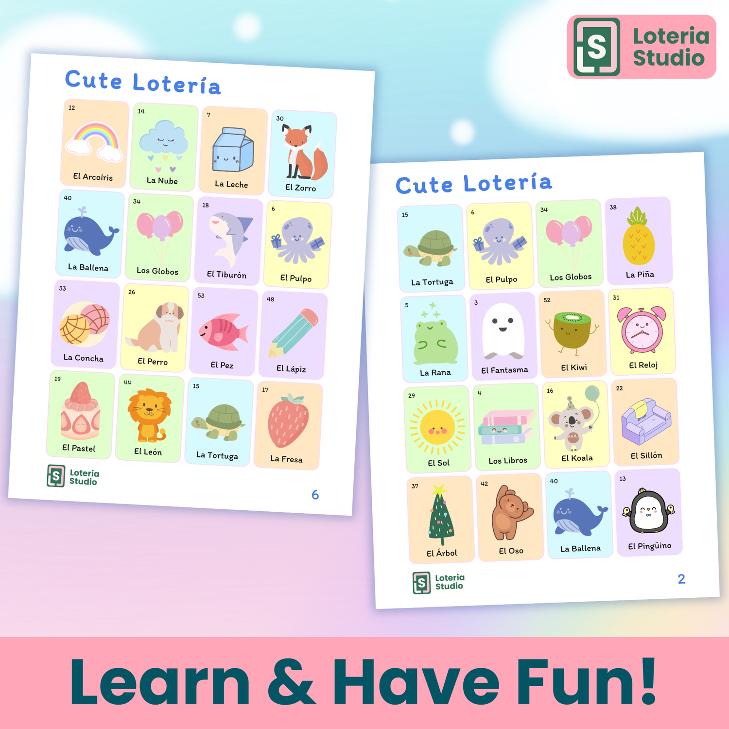Loteria & Bingo Guide — Loteria Studio - Create Custom Loteria or Bingo ...