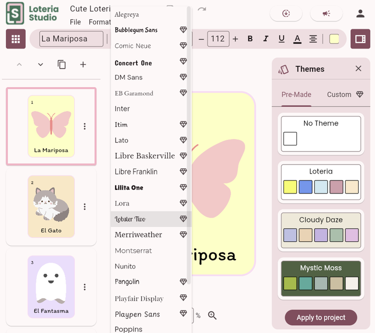 Loteria & Bingo Guide — Loteria Studio - Create Custom Loteria or Bingo ...