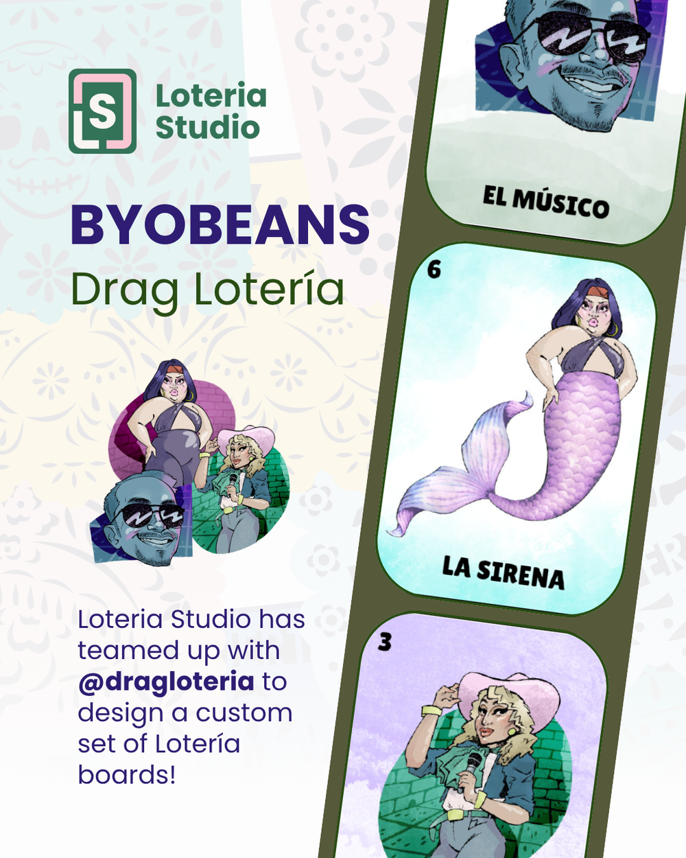 Custom Boards for Drag Lotería in Chicago — Loteria Studio - Create ...