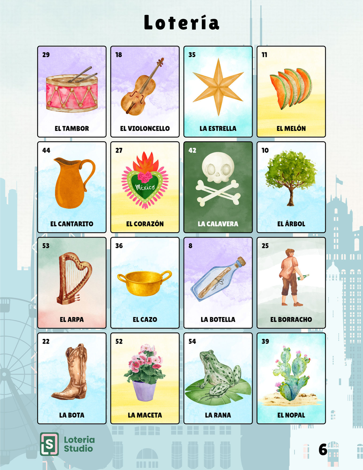 Loteria Studio - Create Custom Loteria or Bingo Sets