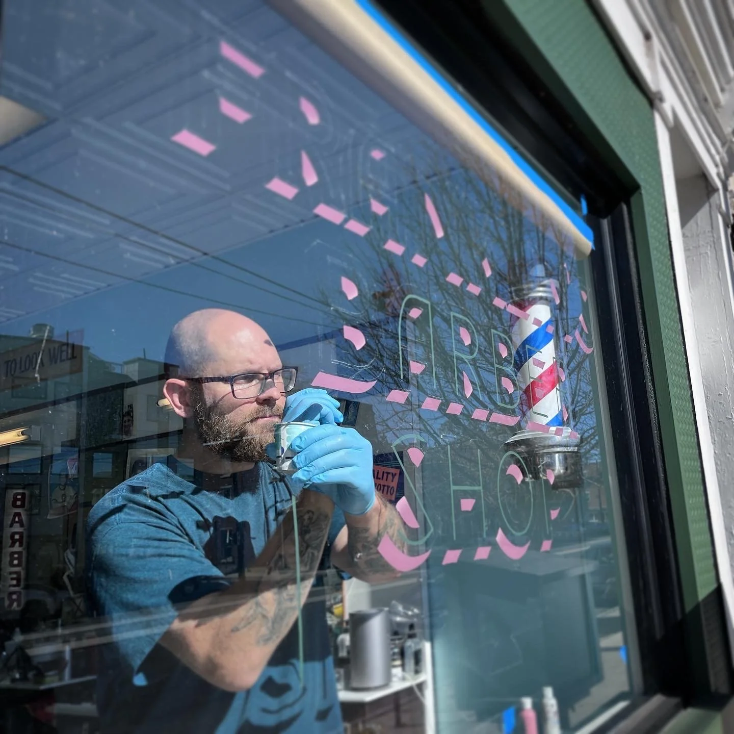 Custom Sign Painter Philadelphia - HAND OVER FIST SIGNS