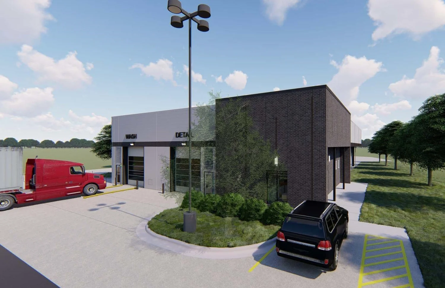 Truck wash construction in Arkansas — Kinco Constructors