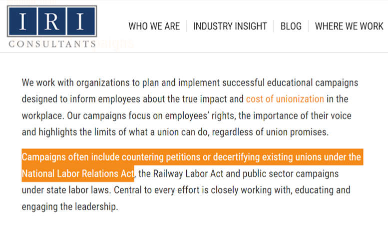 Why Are Union Busters SO SCARED of us? — Essential Workers for Democracy