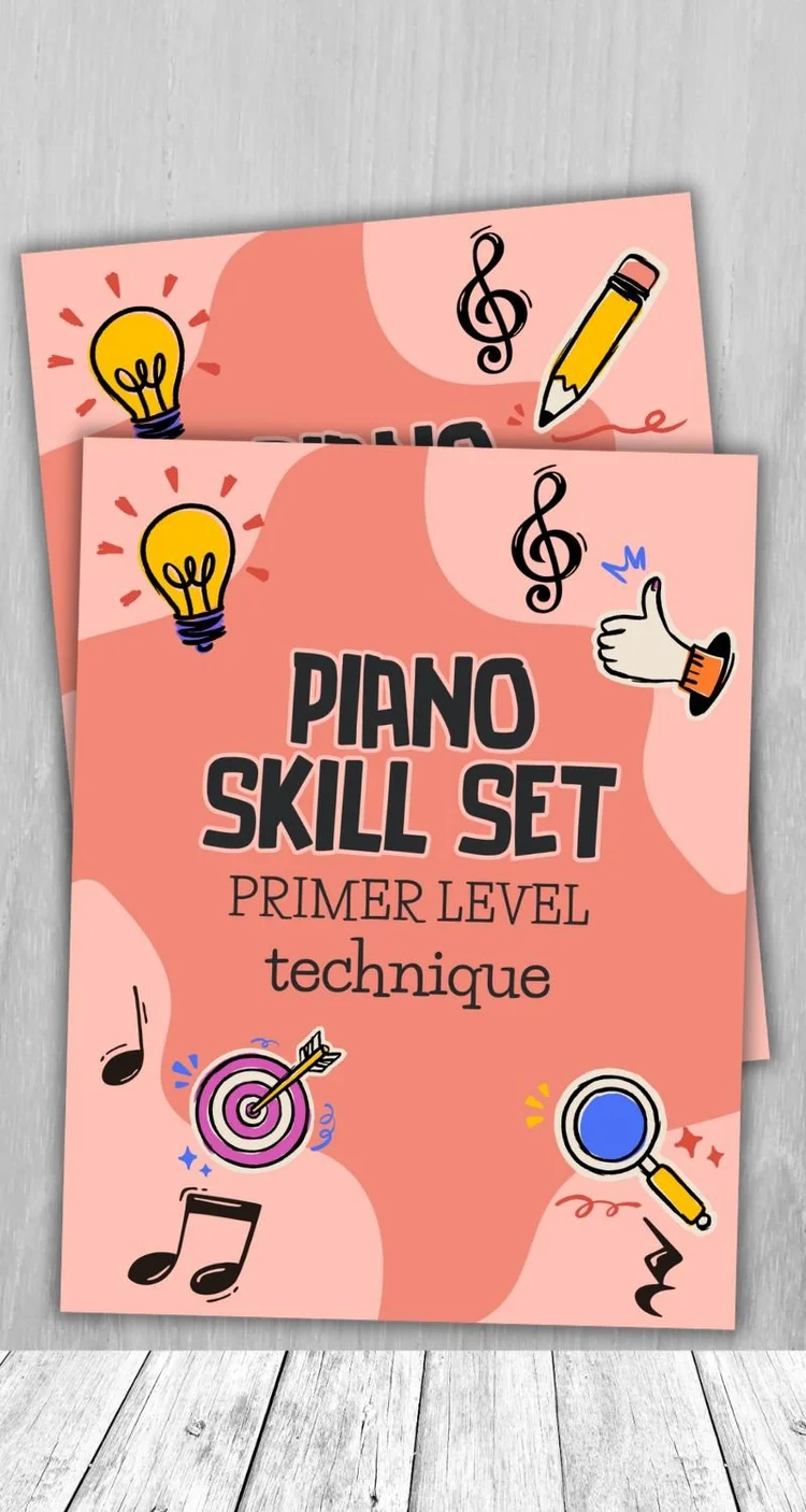 Piano Skill Set Pre-reading Writing Book — Piano Skill Set