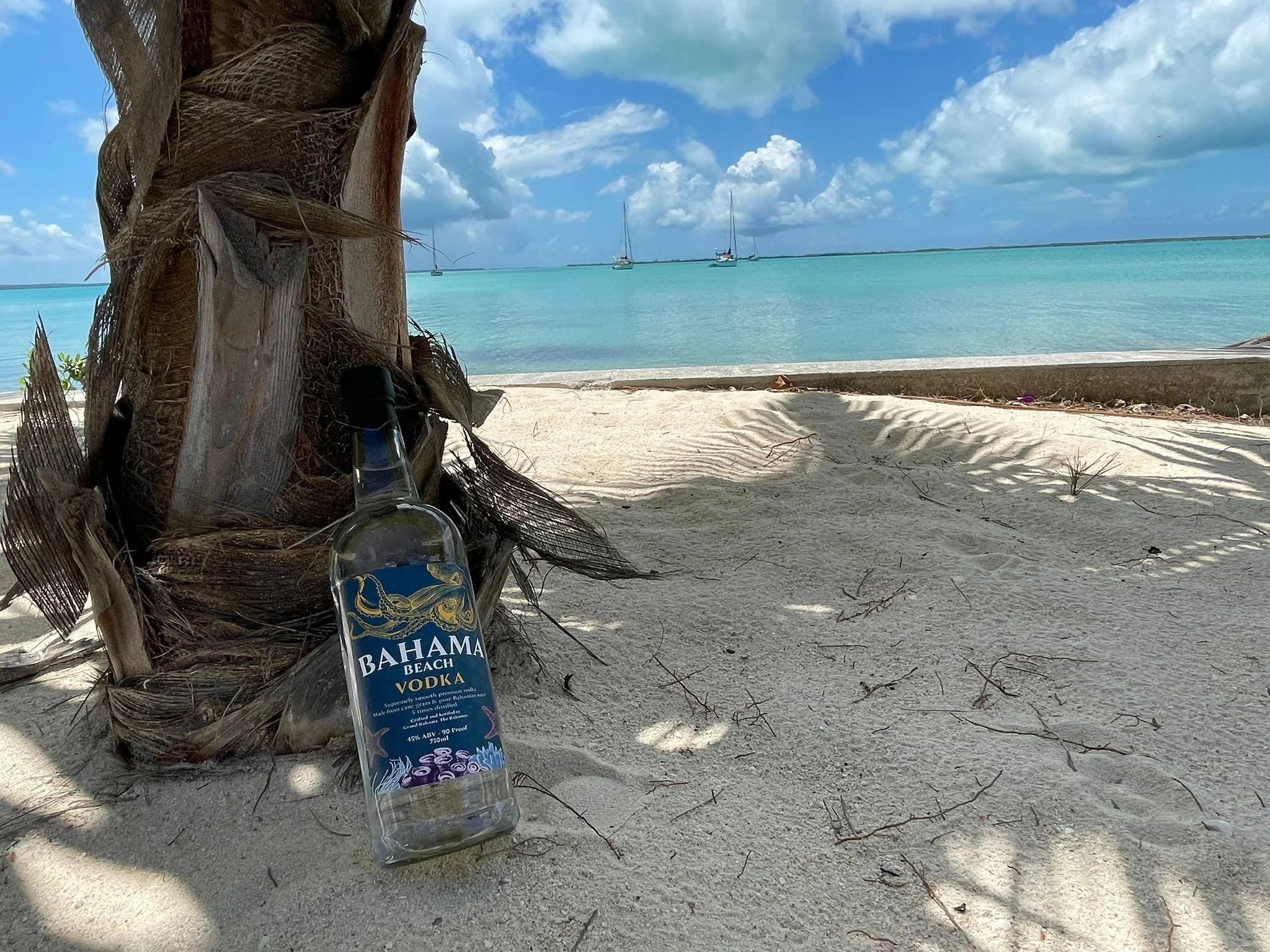 Bahama Beach Vodka, Crafted in Paradise.