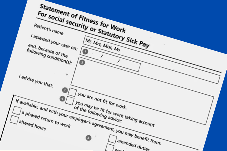 Fit Notes and Sick Notes — Your Health Partnership