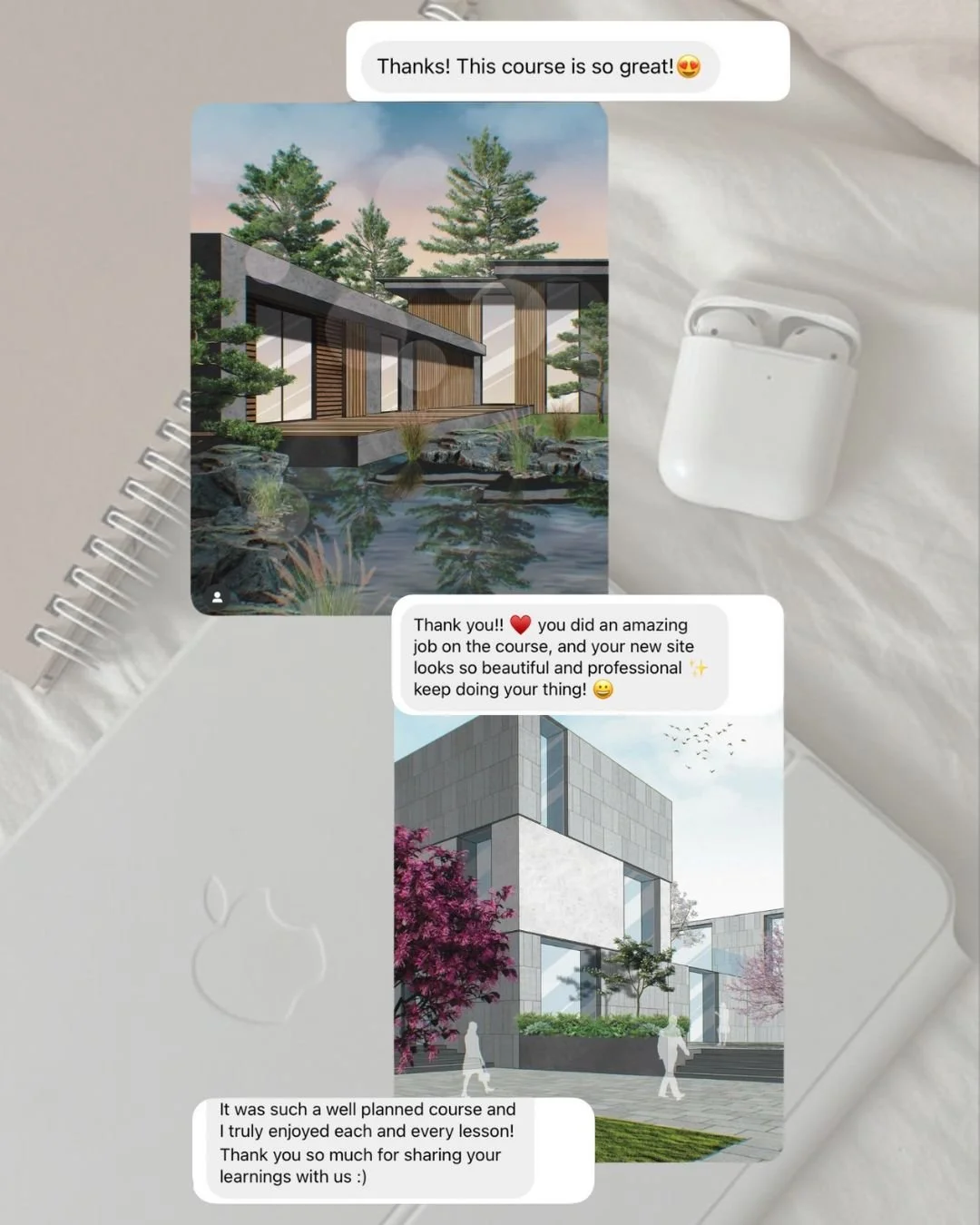 Architecture Render Course — Drawnbychiara