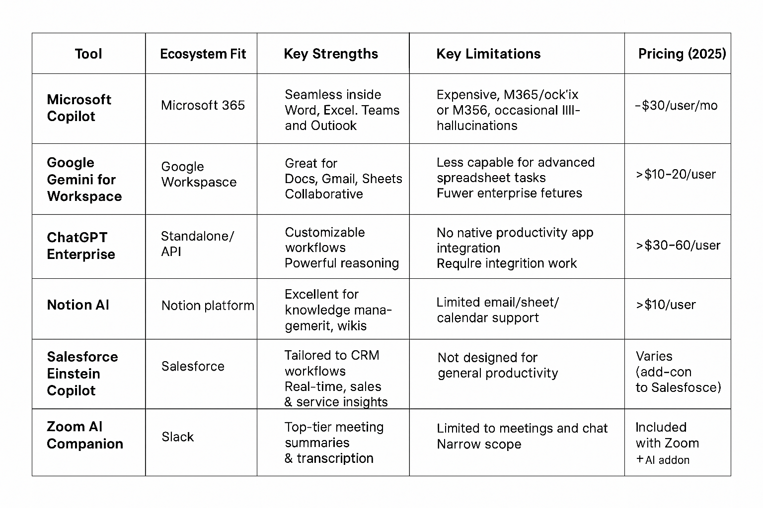Choosing the Right AI Assistant: Microsoft Copilot vs. the Alternatives ...