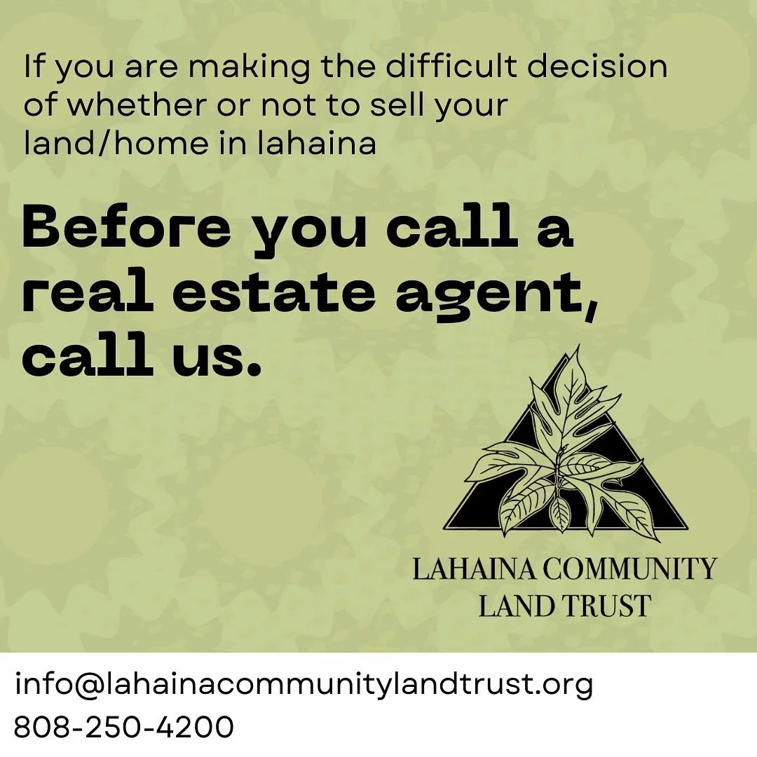 Lahaina Community Land Trust