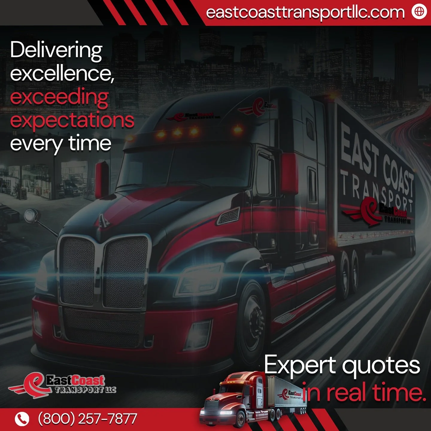 East Coast Transport, LLC | Reliable Freight Management ...