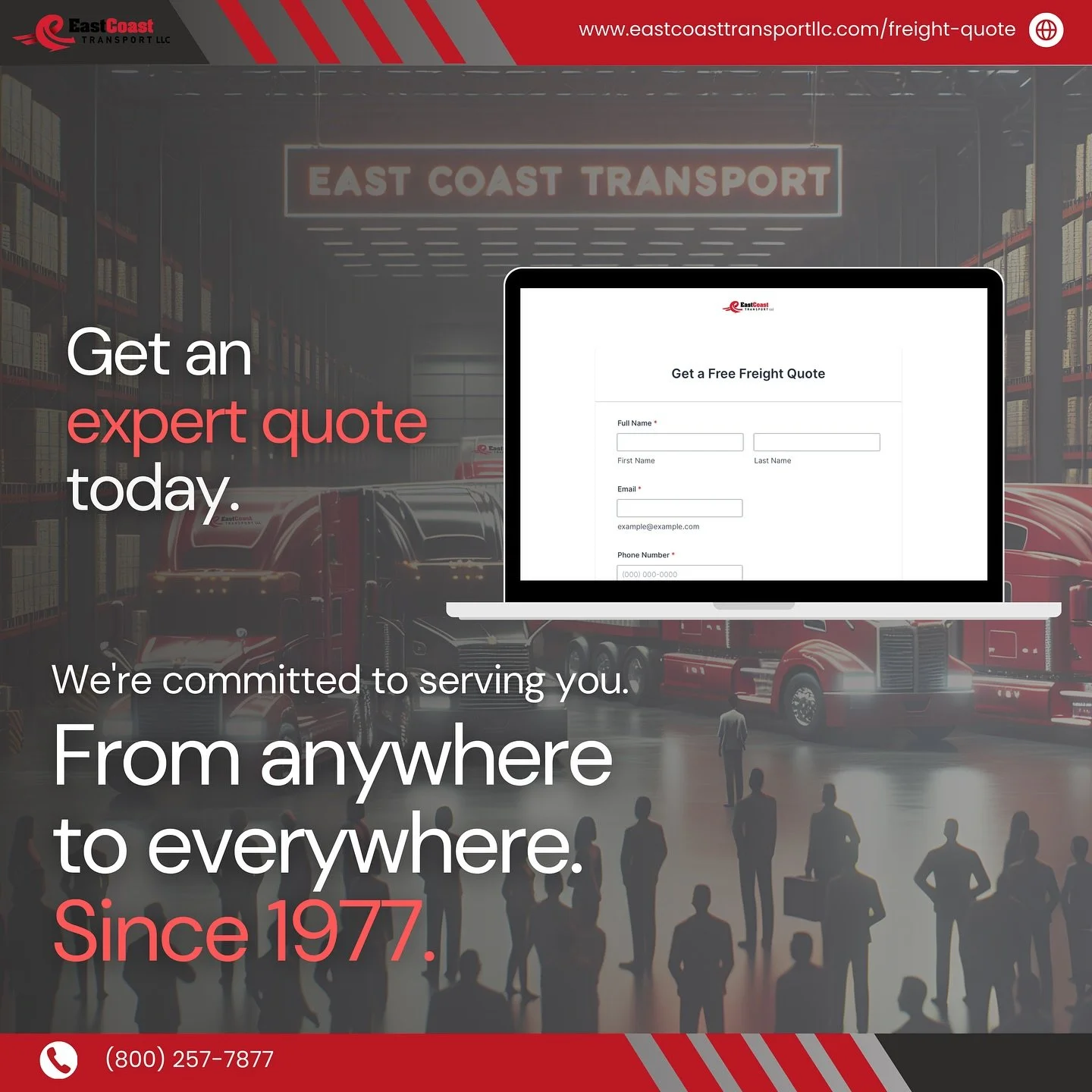 East Coast Transport, LLC | Reliable Freight Management ...