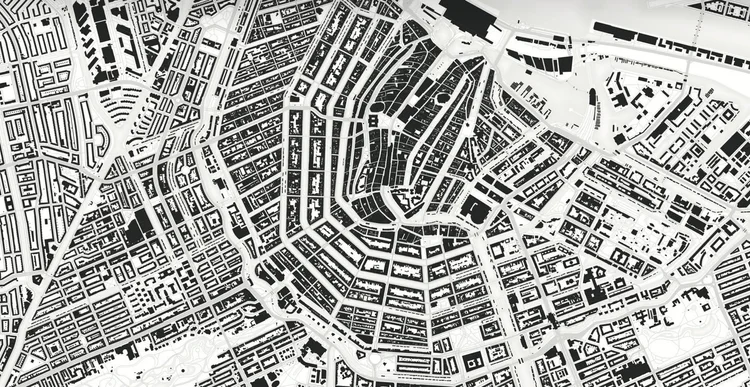 Buildings of X - Beautiful figure-ground diagrams for cities worldwide ...