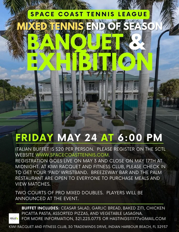 Mixed Doubles End of Season Event — Kiwi Racquet and Fitness Club