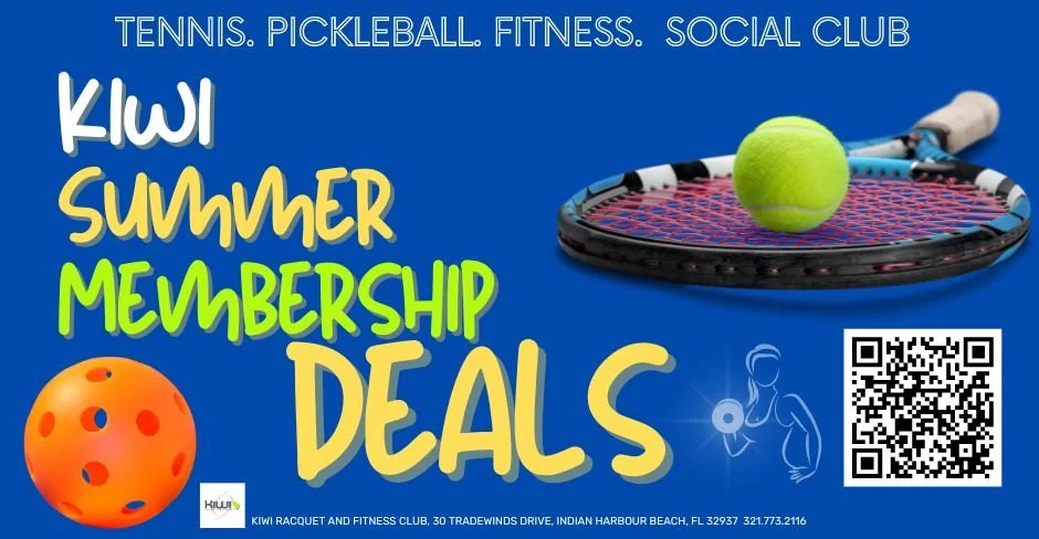 Pickleball Summer Membership — Kiwi Racquet and Fitness Club
