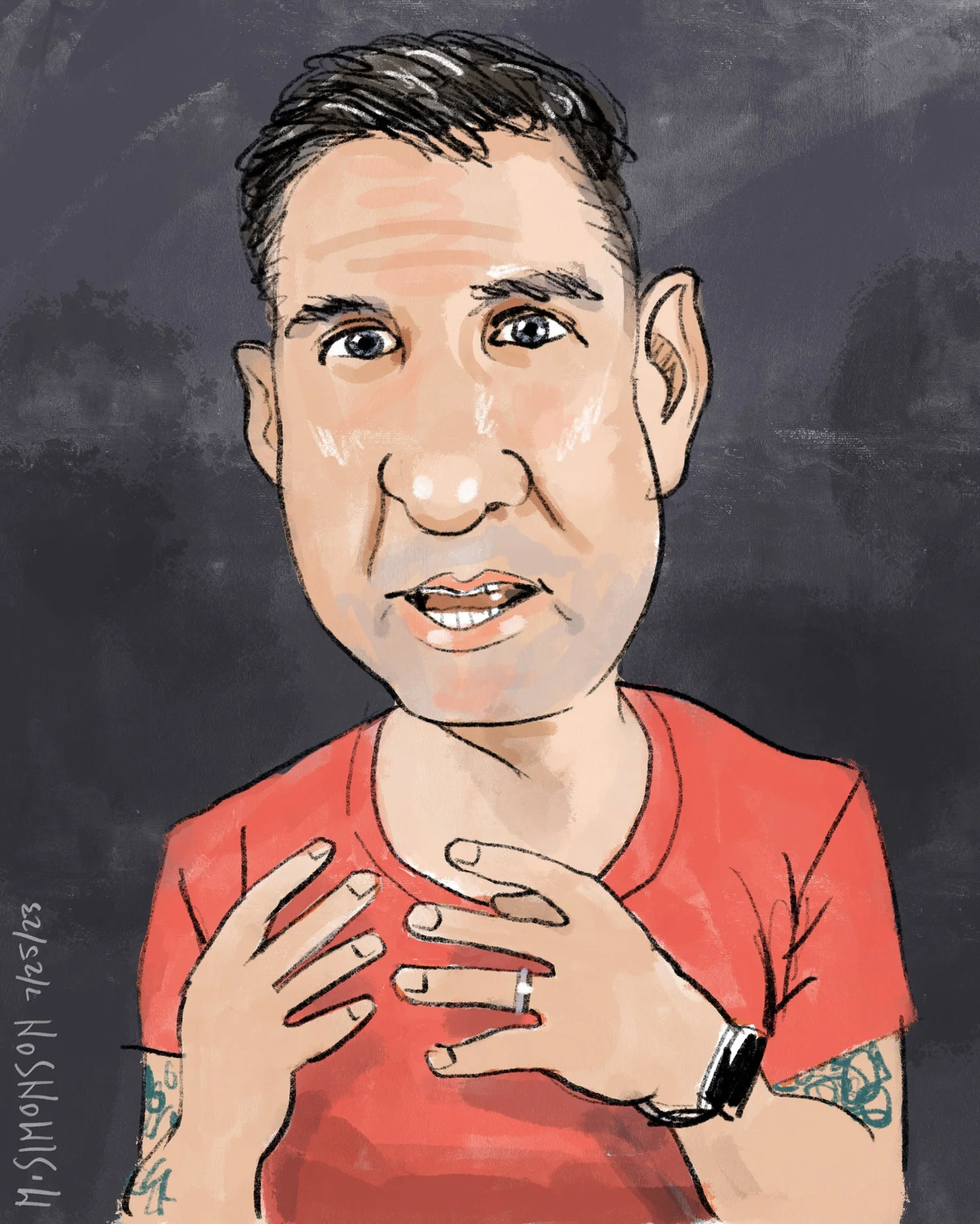 Chris Piascik, illustrator and YouTuber — MarkSimonson.art