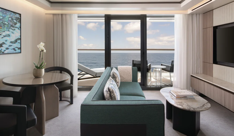 Signature Suite on The Ritz-Carlton Yacht Collection: Size, Layout ...