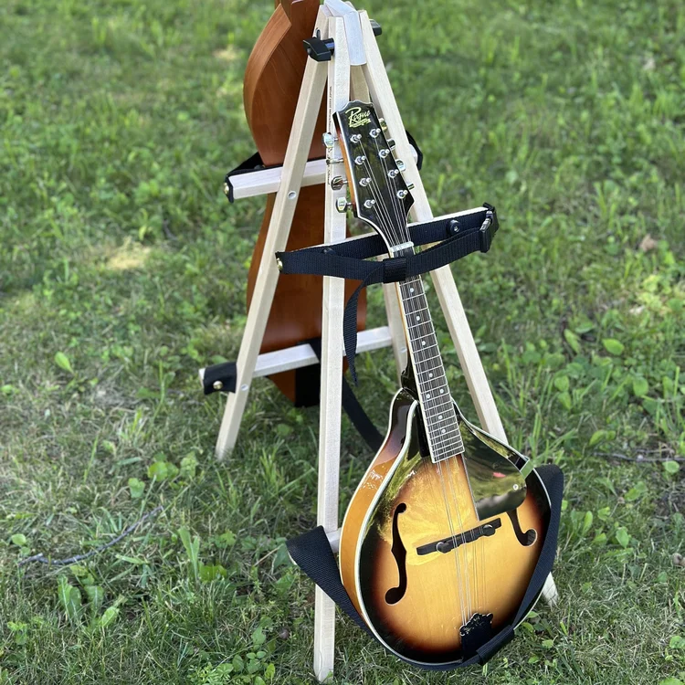 Mountain Dulcimer Stand - Sit-Down Model — Wolf Hill Woodworking
