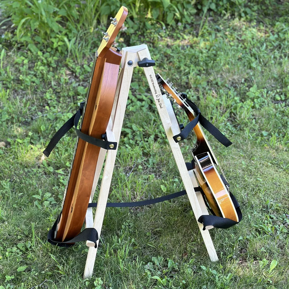 Mountain Dulcimer Stand - Performer's Model — Wolf Hill Woodworking