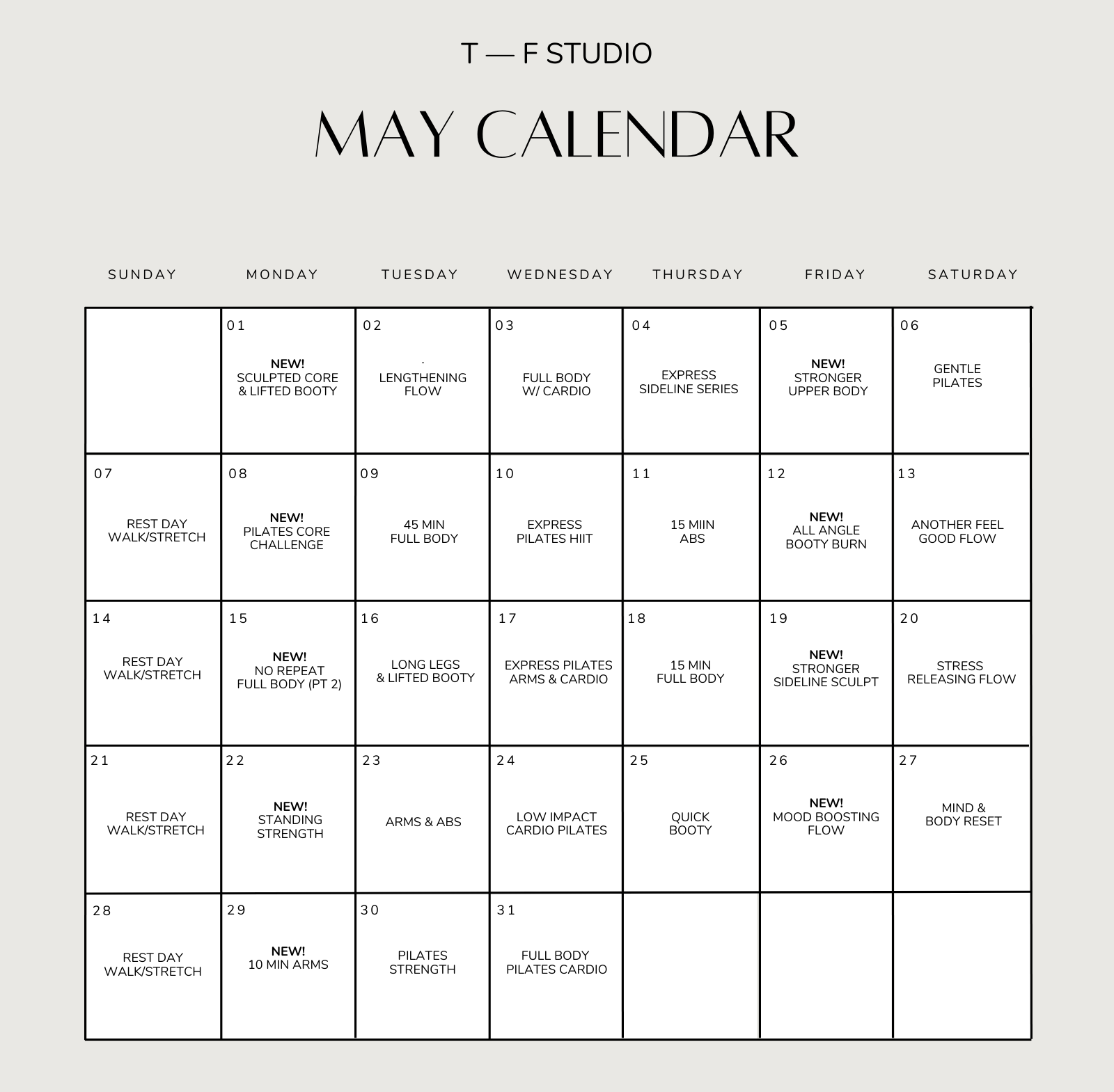 MAY MINDFULNESS & BIG CHANGES