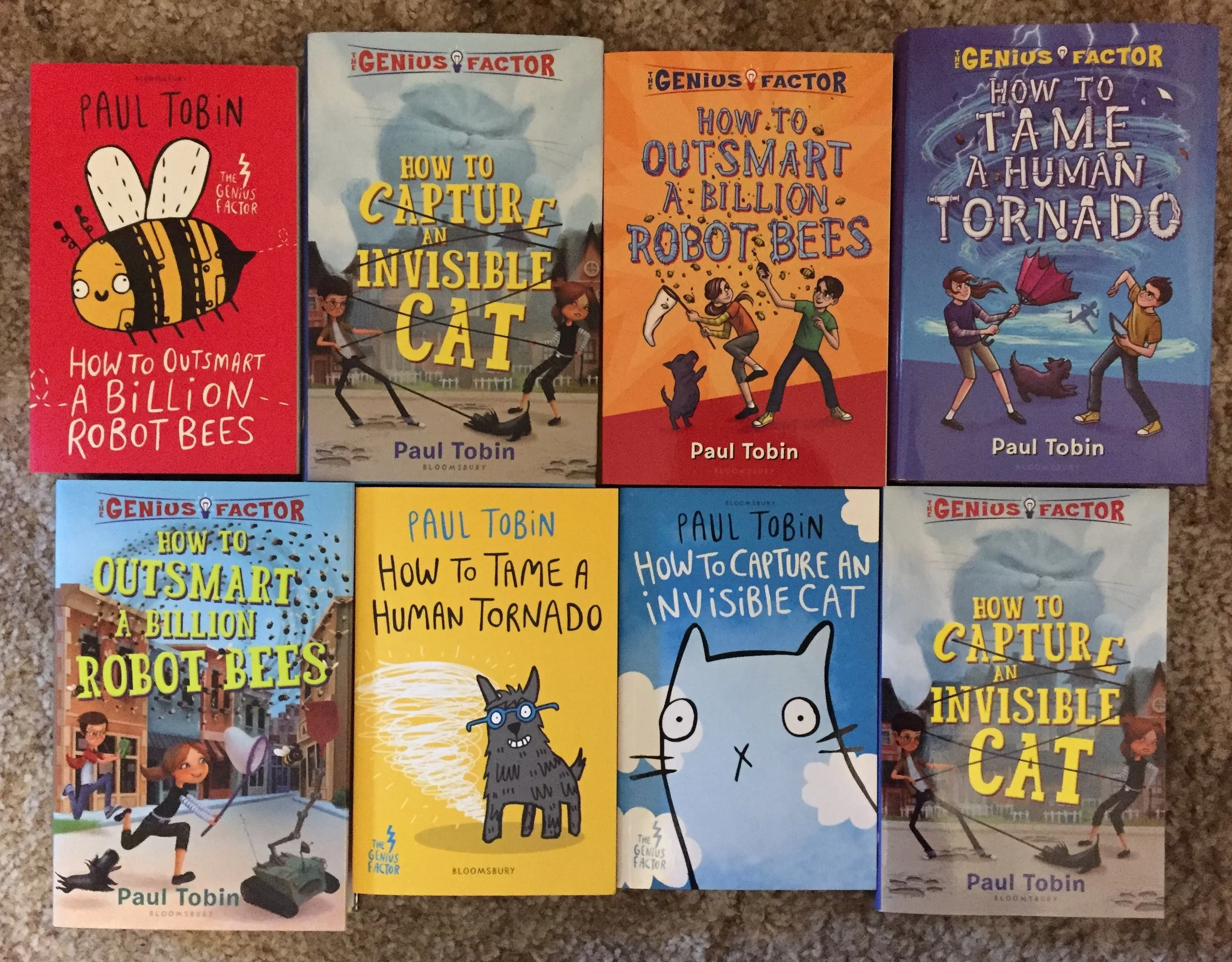 Genius Factor book series — Paul Tobin