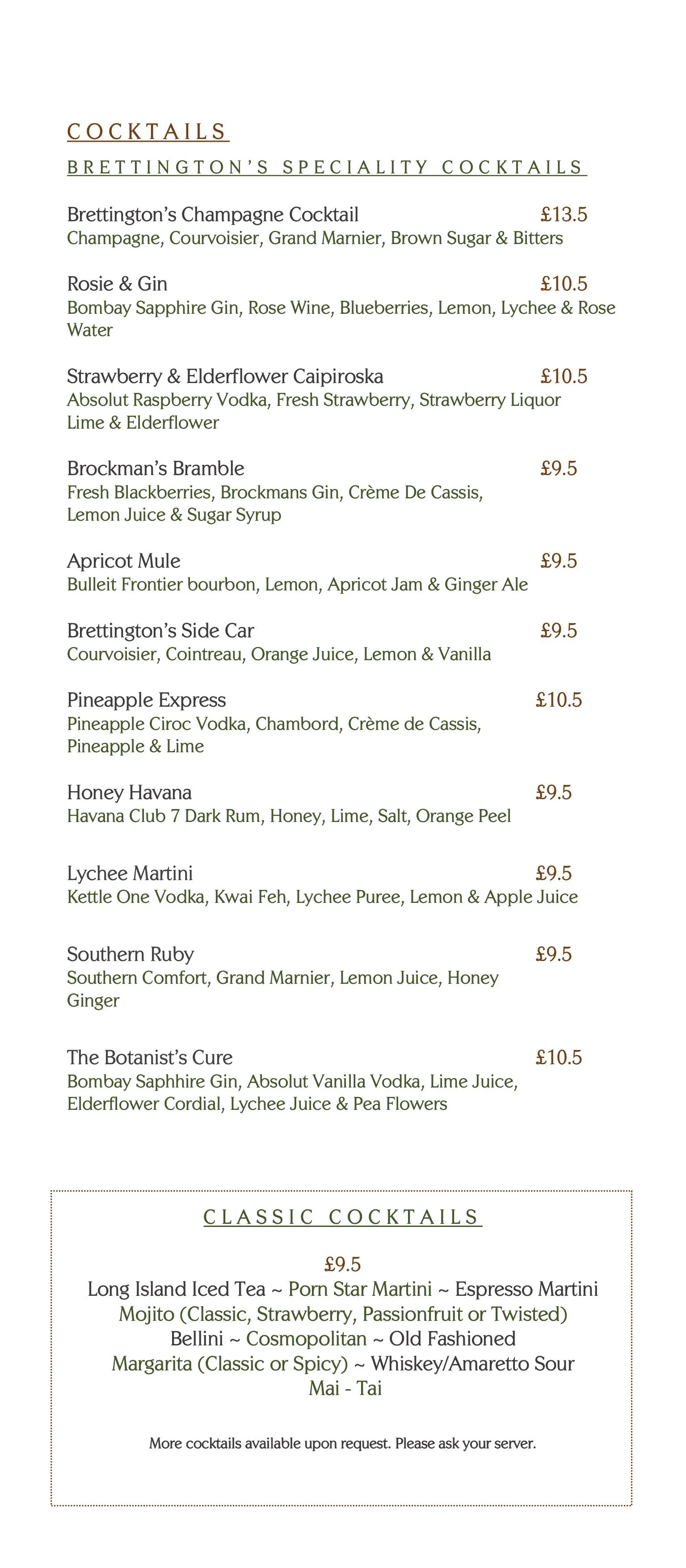 Brettingtons Steak & Lobster in Rochester – Fine Dining, Celebrations ...