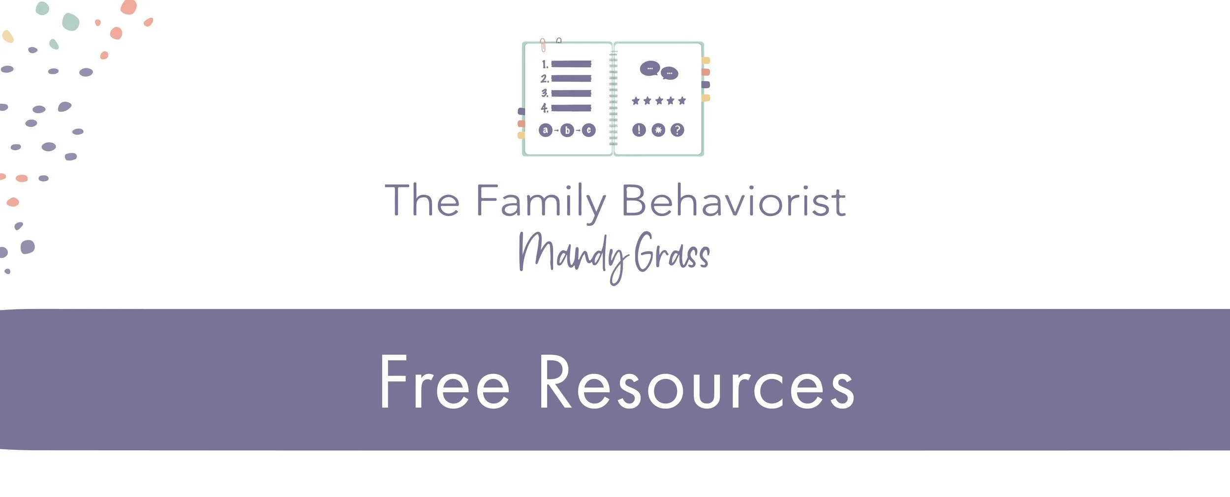 Free Resources — The Family Behaviorist