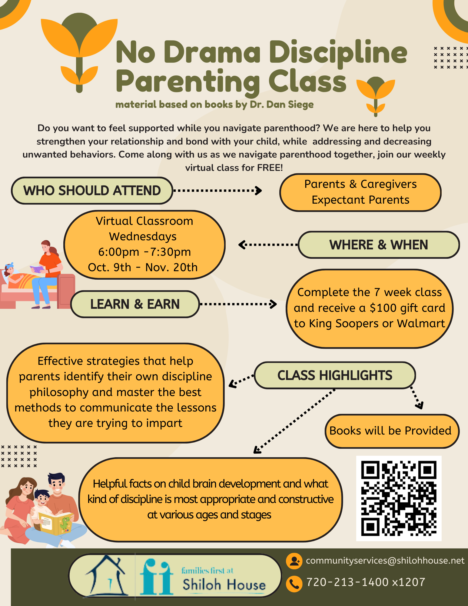 No Drama Discipline Parenting Class — Shiloh House - Healing Our Community