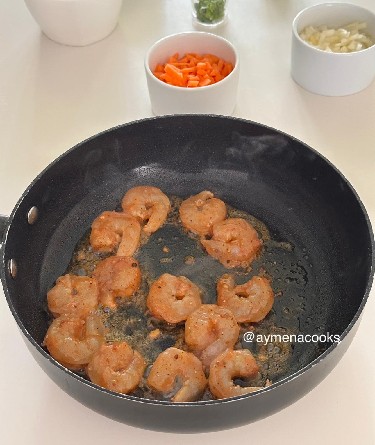 shrimp fried rice — Lunch Break