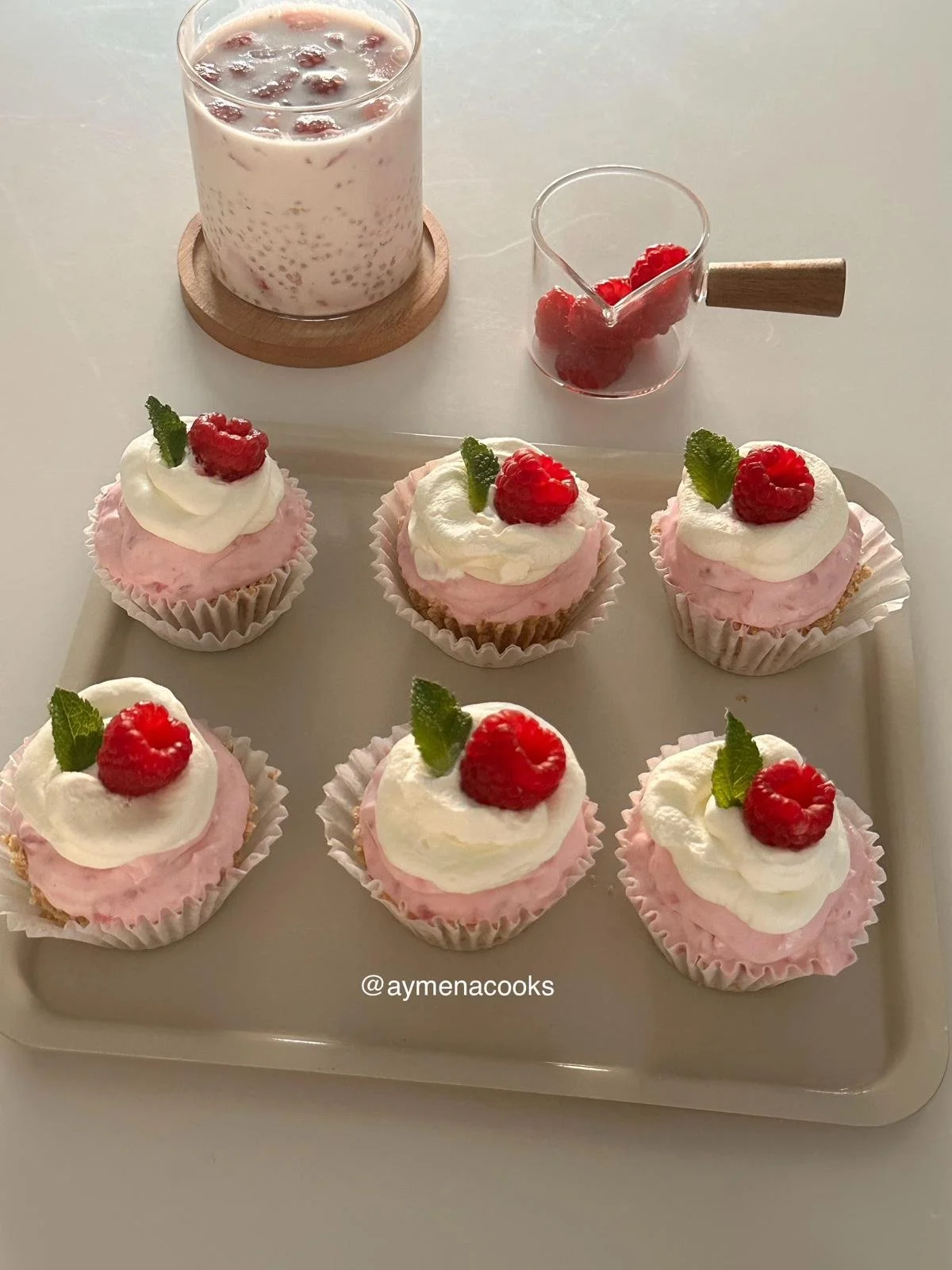 raspberry cheesecakes (no bake mini cheesecakes) — Lunch Break