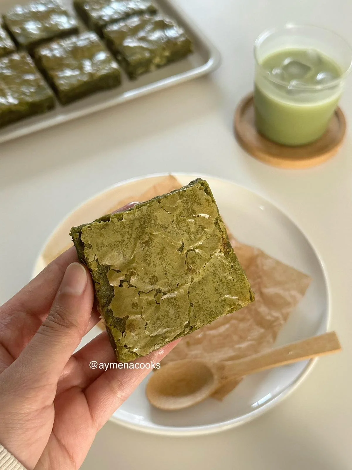 matcha brownies — Lunch Break