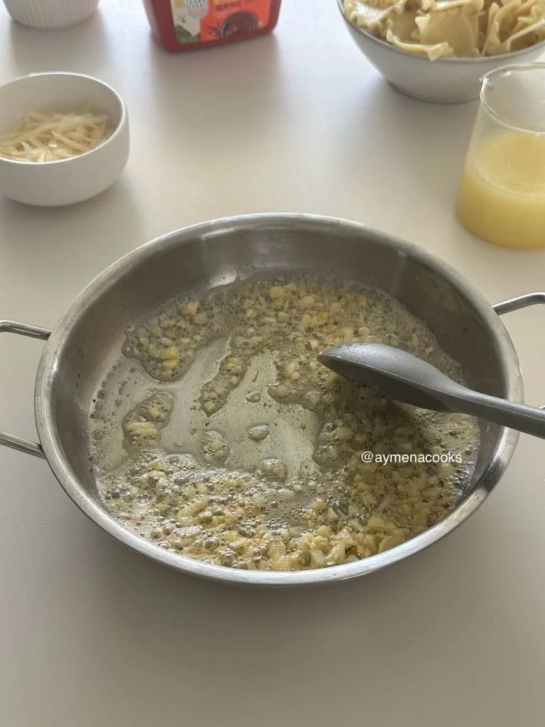 gochujang garlic butter pasta — Lunch Break