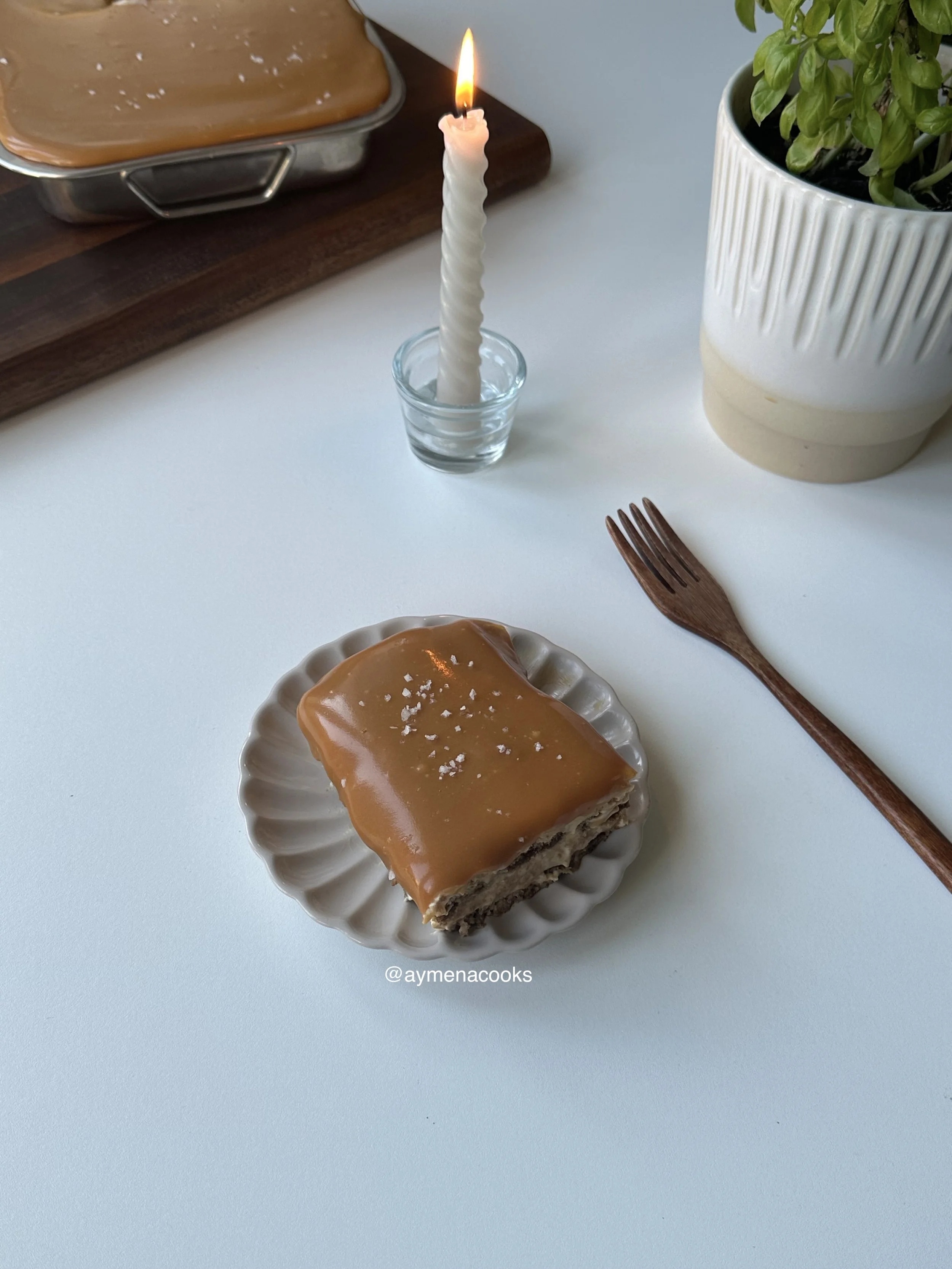 salted caramel tiramisu — Lunch Break
